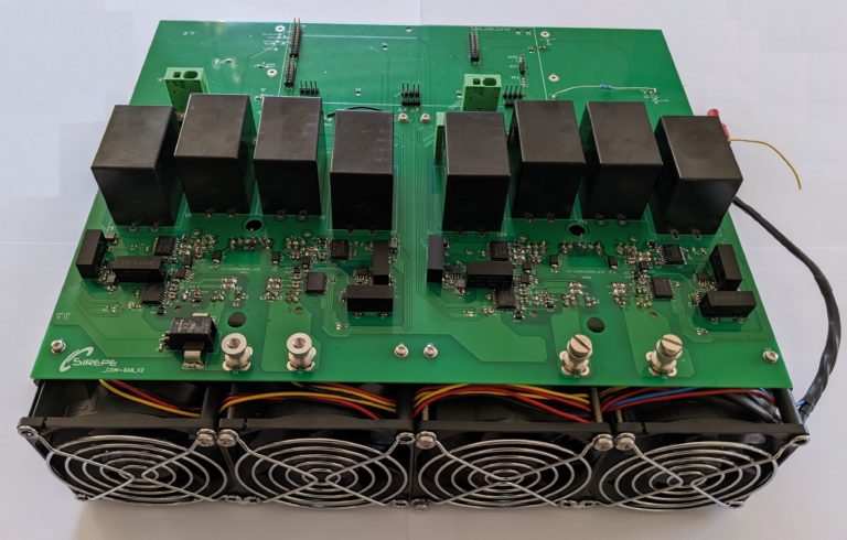 Électronique de puissance : DAB (Mosfets SiC 1200V – 25kVA)